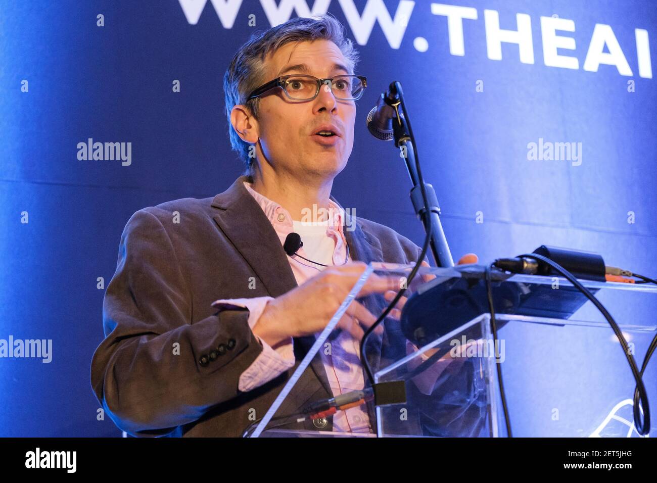 Chris Wiggins, Chief Data Scientist at the New York Times, is seen ...