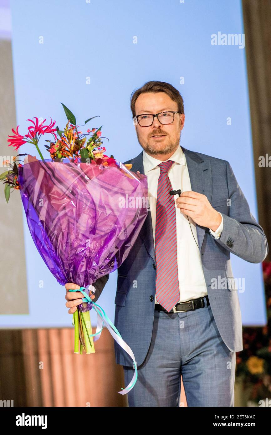 Prince Constantijn during Prince Claus Award 2018 in Amsterdam. (Photo ...