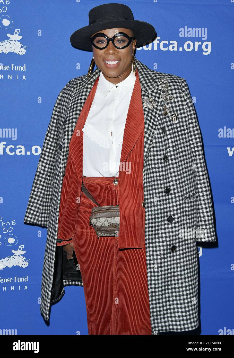 Aisha Hinds arriving at the Children’s Defense Fund-California's 28th ...