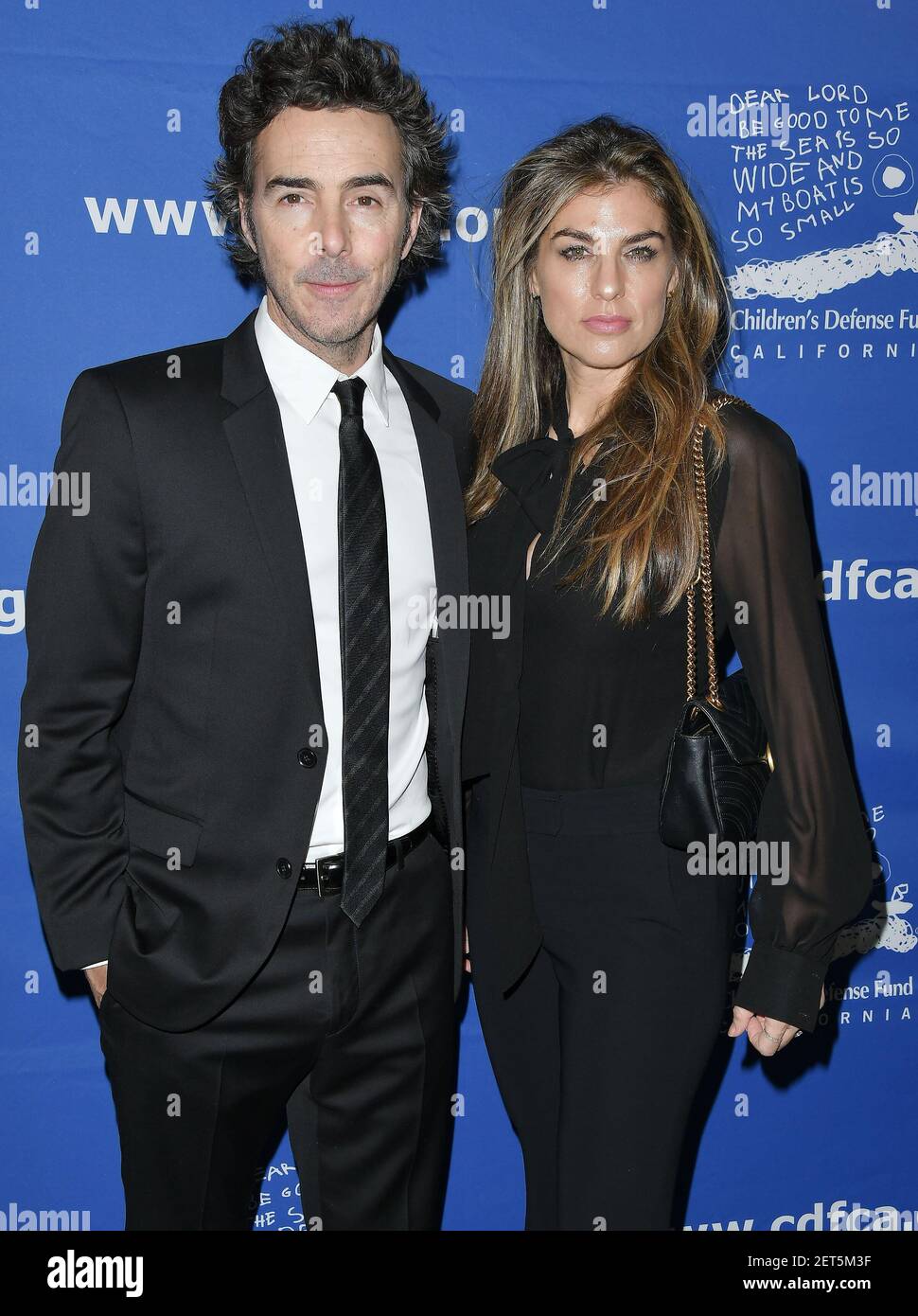 (L-R) Shawn Levy and Serena LevY at the Children’s Defense Fund ...