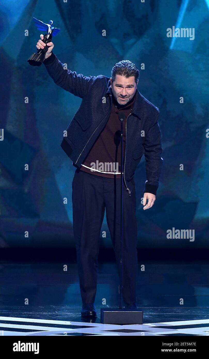 LOS ANGELES - DECEMBER 6: Roger Clark accepts the Best Performance ...