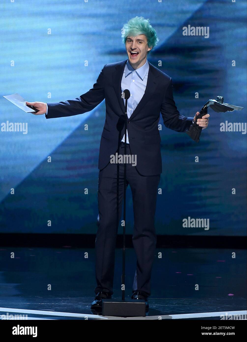 LOS ANGELES - DECEMBER 6: Presenter Ninja appears onstage at the 2018 ...