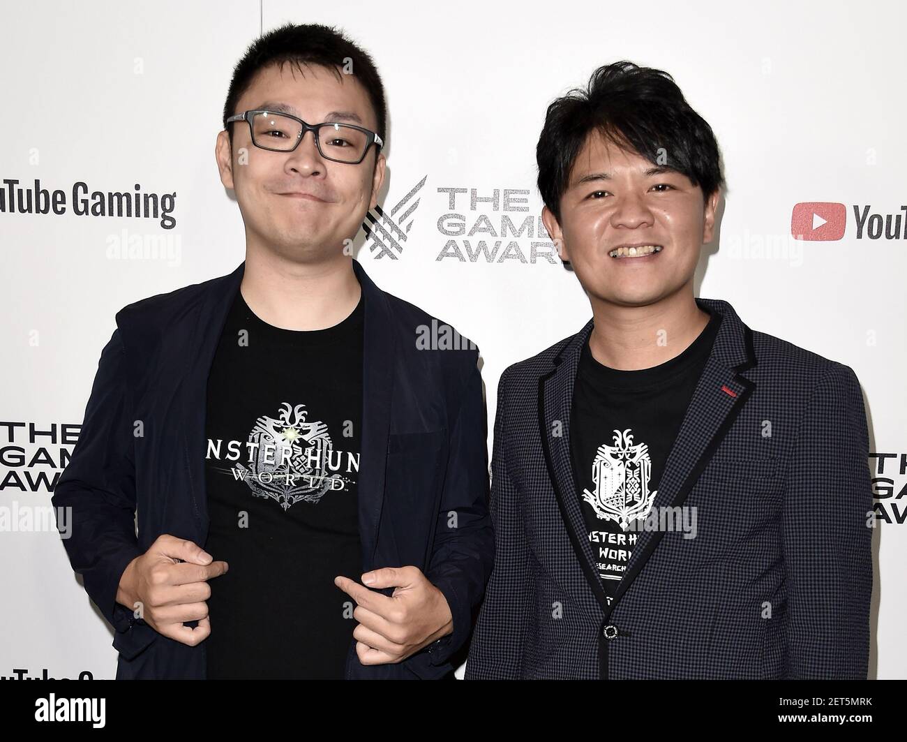 LOS ANGELES - DECEMBER 6: Ryozo Tsujimoto and Yuya Tokuda (L) attend ...