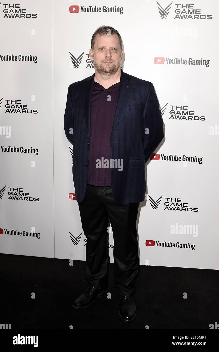 LOS ANGELES - DECEMBER 6: Tim Meekins attends the 2018 Game Awards at ...