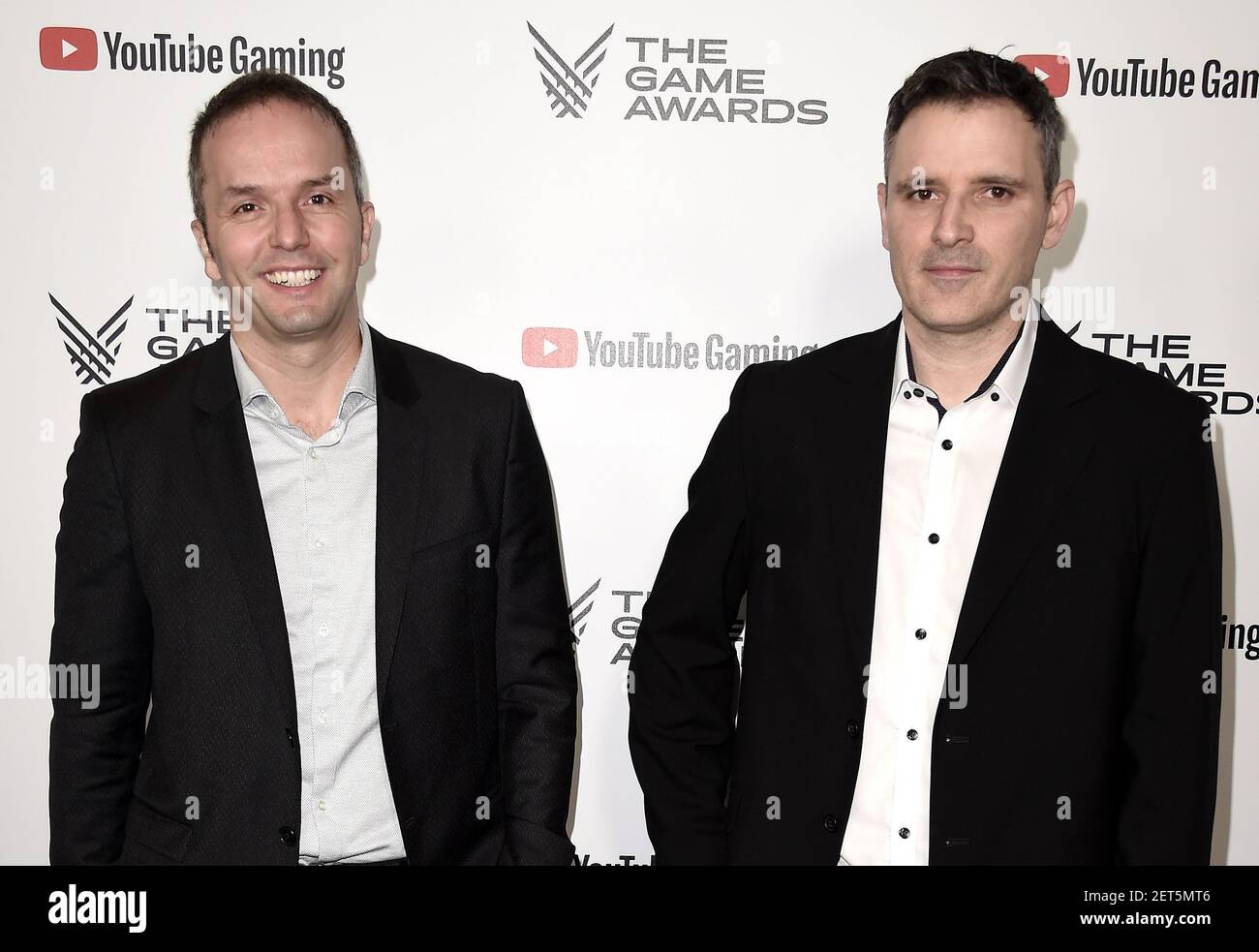 LOS ANGELES - DECEMBER 6: (L-R) Marc-Alexis Cote and Thierry Dansereau ...