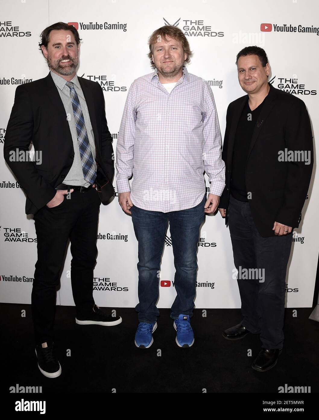 LOS ANGELES - DECEMBER 6: (L-R) Dan Bunting, Mark Gordon and Mark Lamia ...