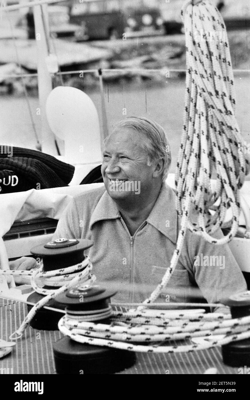 Former prime minister ted heath hi-res stock photography and images - Alamy