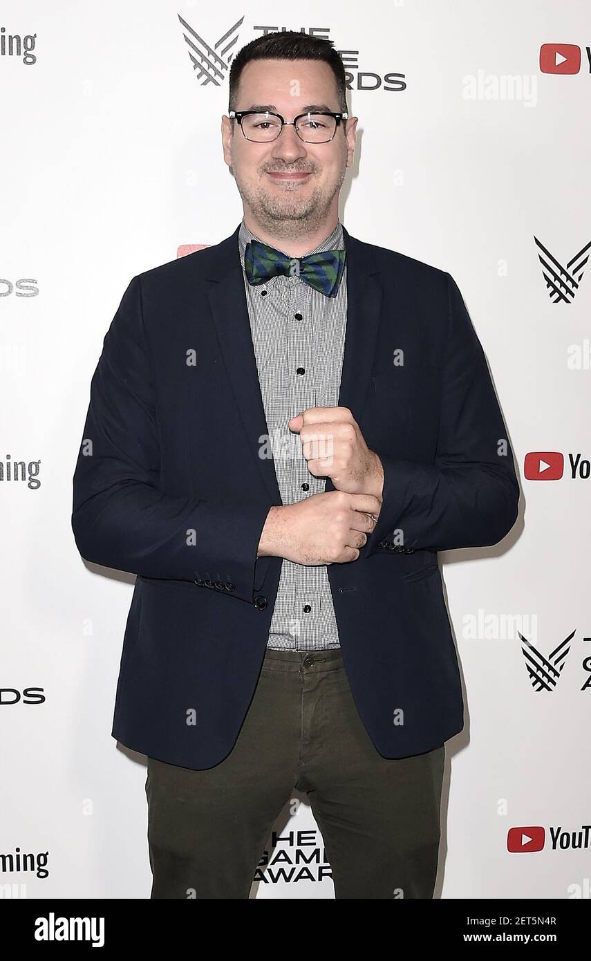 LOS ANGELES - DECEMBER 6: Mathieu Cote attends the 2018 Game Awards at ...