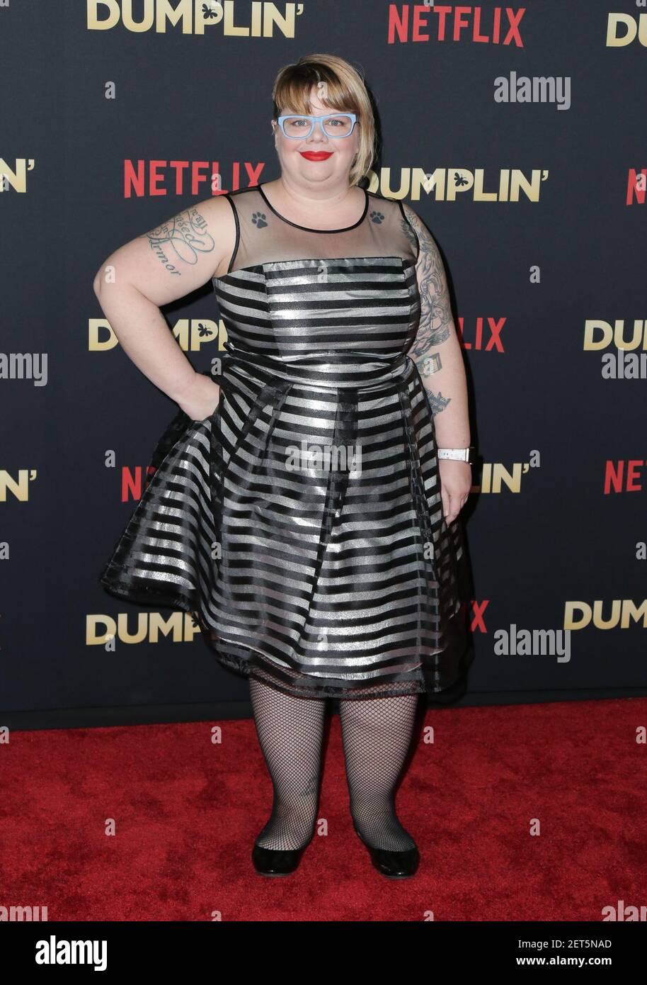 Amy Spalding at the Netflix's 'Dumplin' Los Angeles Premiere held at ...