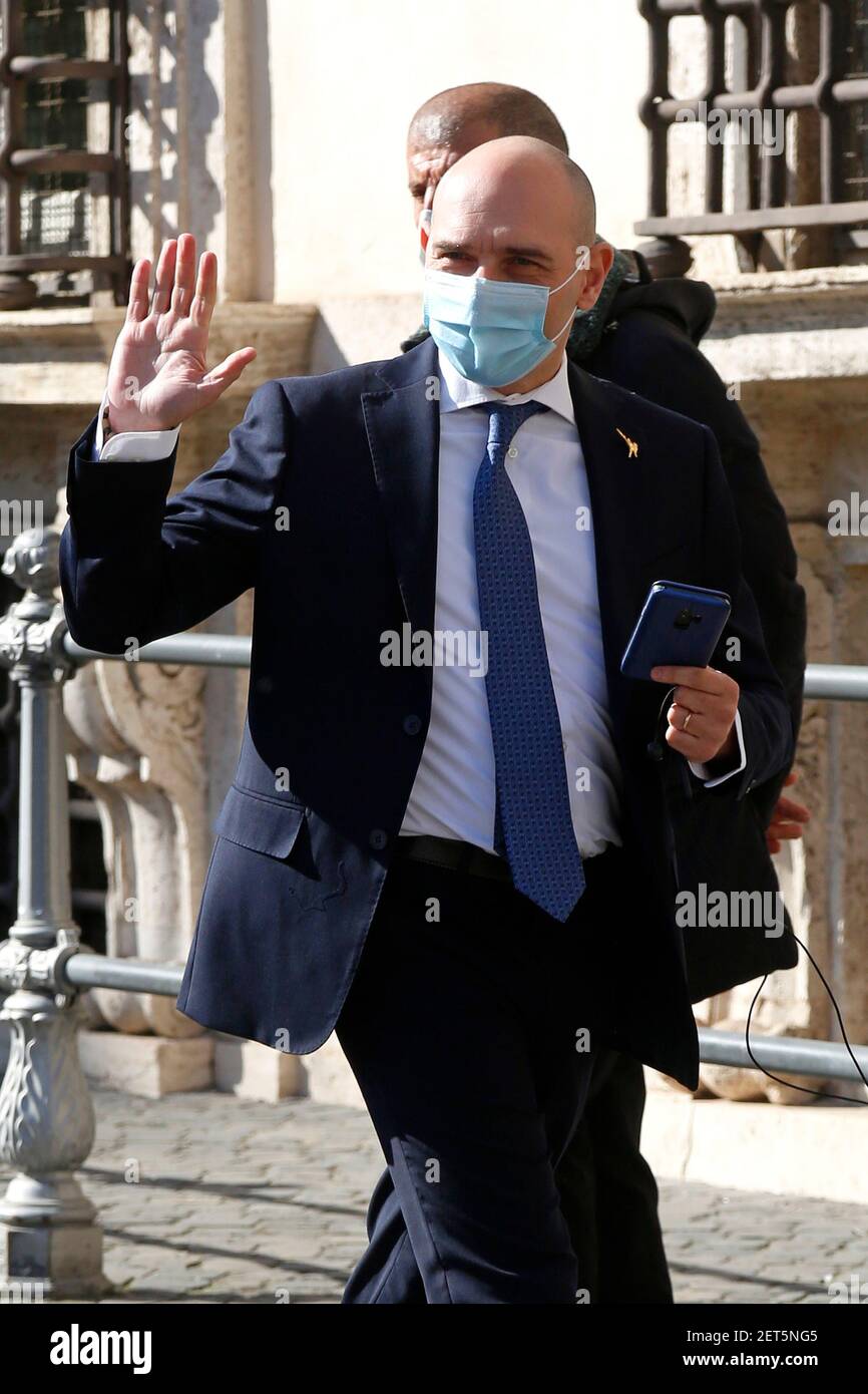 Rome, Italy. 01st Mar, 2021. The undersecretary of Transportation ...