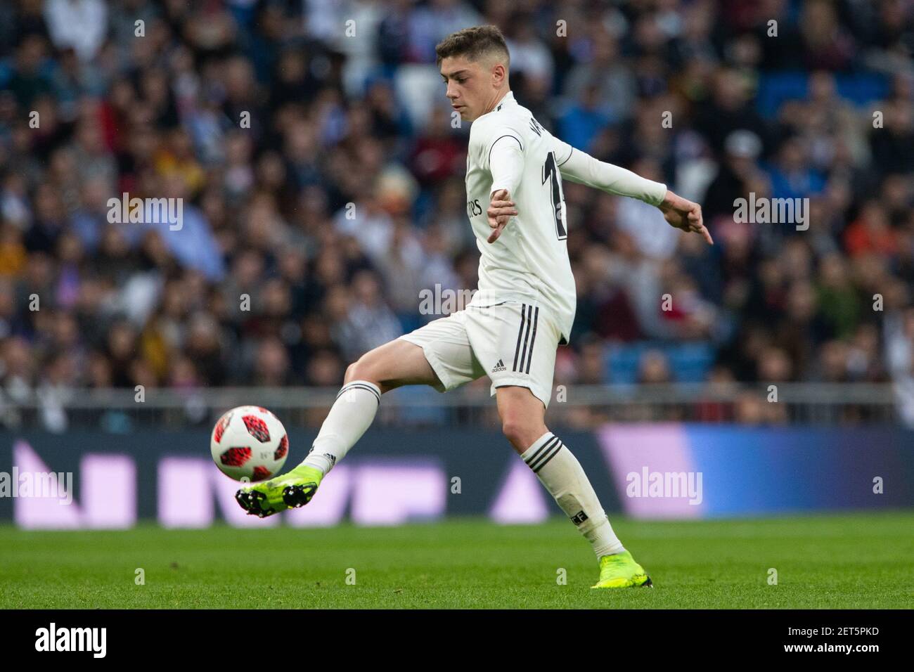 Federico Valverde of Real Madrid during the match between Real Madrid ...
