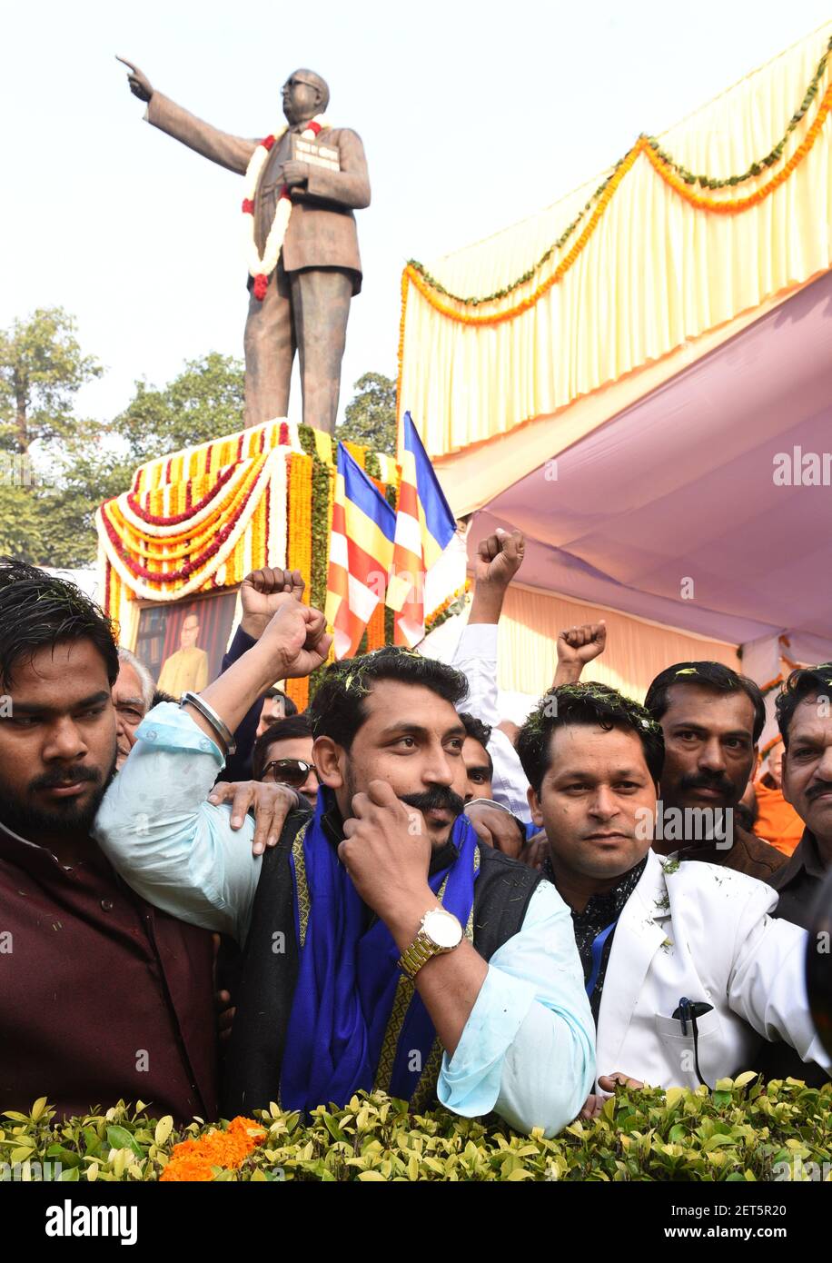 NEW DELHI, INDIA - DECEMBER 6: Bhim Army Chief Chandrashekhar Azad ...
