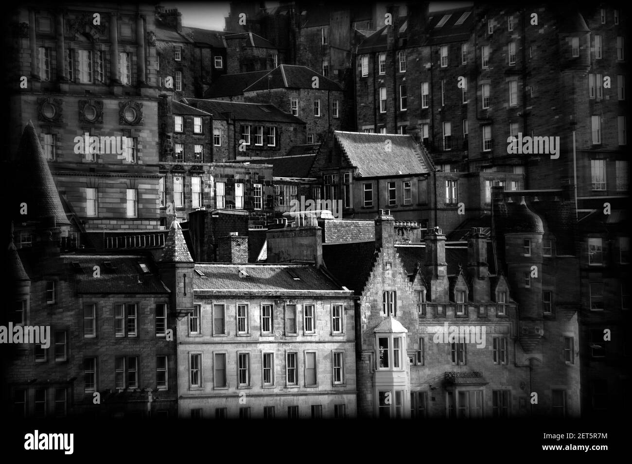 Edinburgh Old Town Stock Photo - Alamy