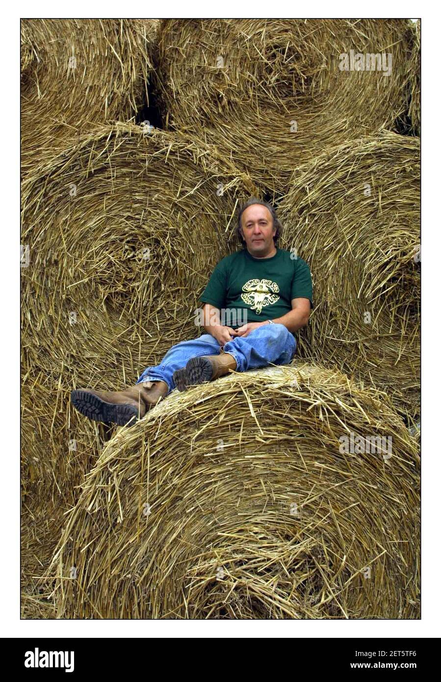 Farmer Phil Harding of Near Gatten Farm in Ratlinghope, Shropshire.pic ...