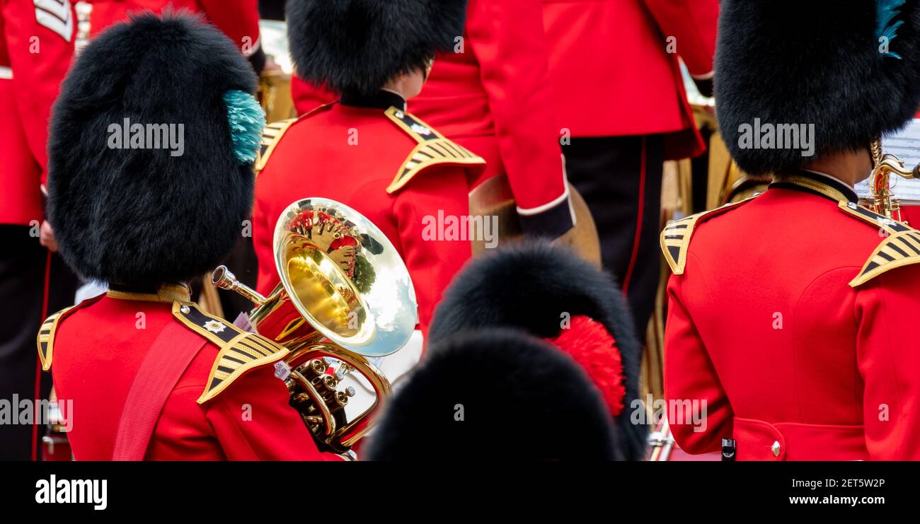 Trooping the Colour, military ceremony at Horse Guards Parade, London ...