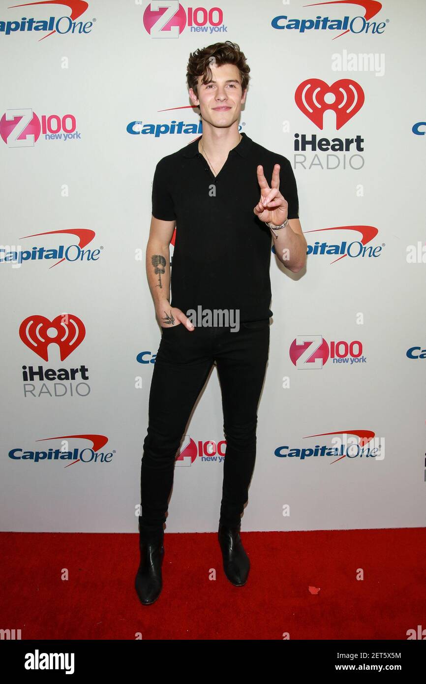 Shawn Mendes attends Z100's iHeartRadio Jingle Ball 2018 at MSG on ...
