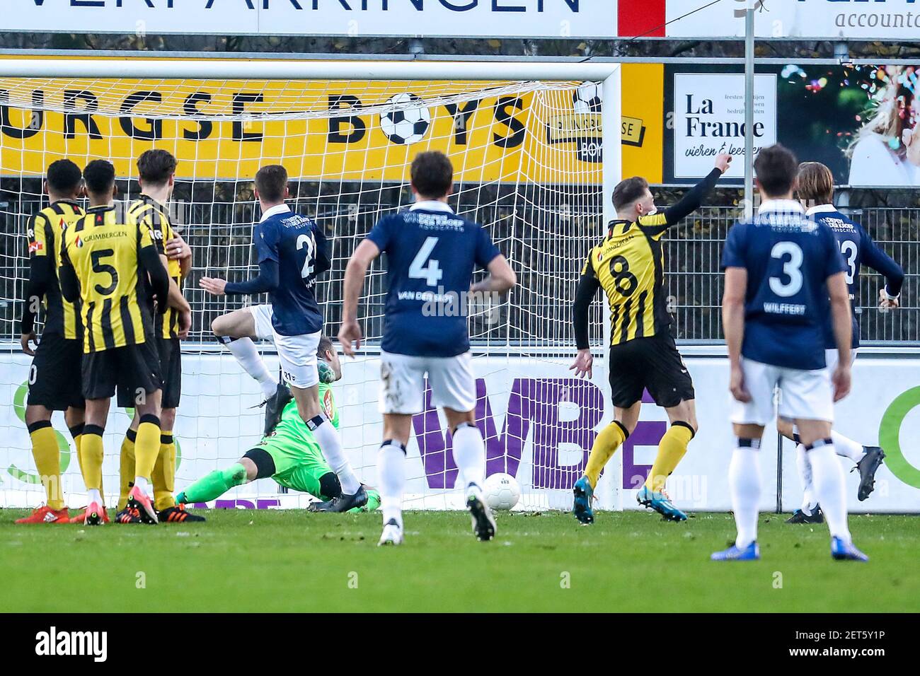 RIJNSBURG, 08-12-2018 , Rijnsburgse Boys - Kon. HFC , Football ...