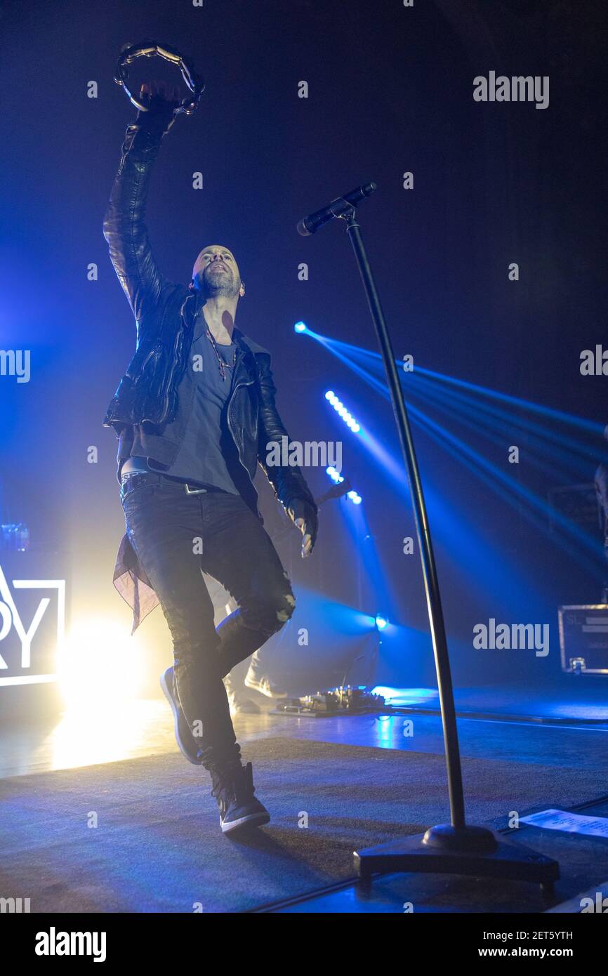Chris Daughtry of Daughtry at the Copernicus Center on December, 7 2018 ...