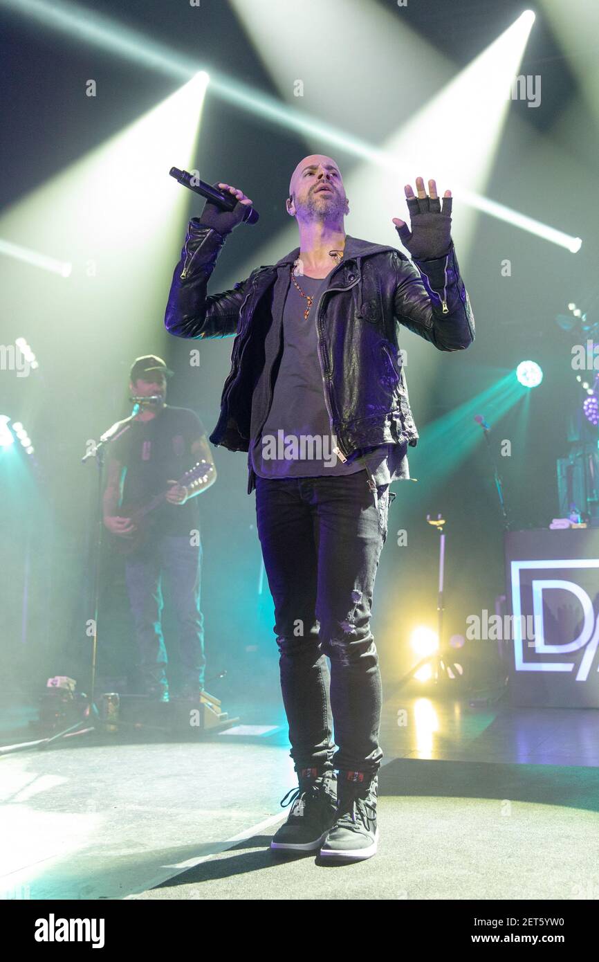 Josh Steely and Chris Daughtry of Daughtry at the Copernicus Center on ...