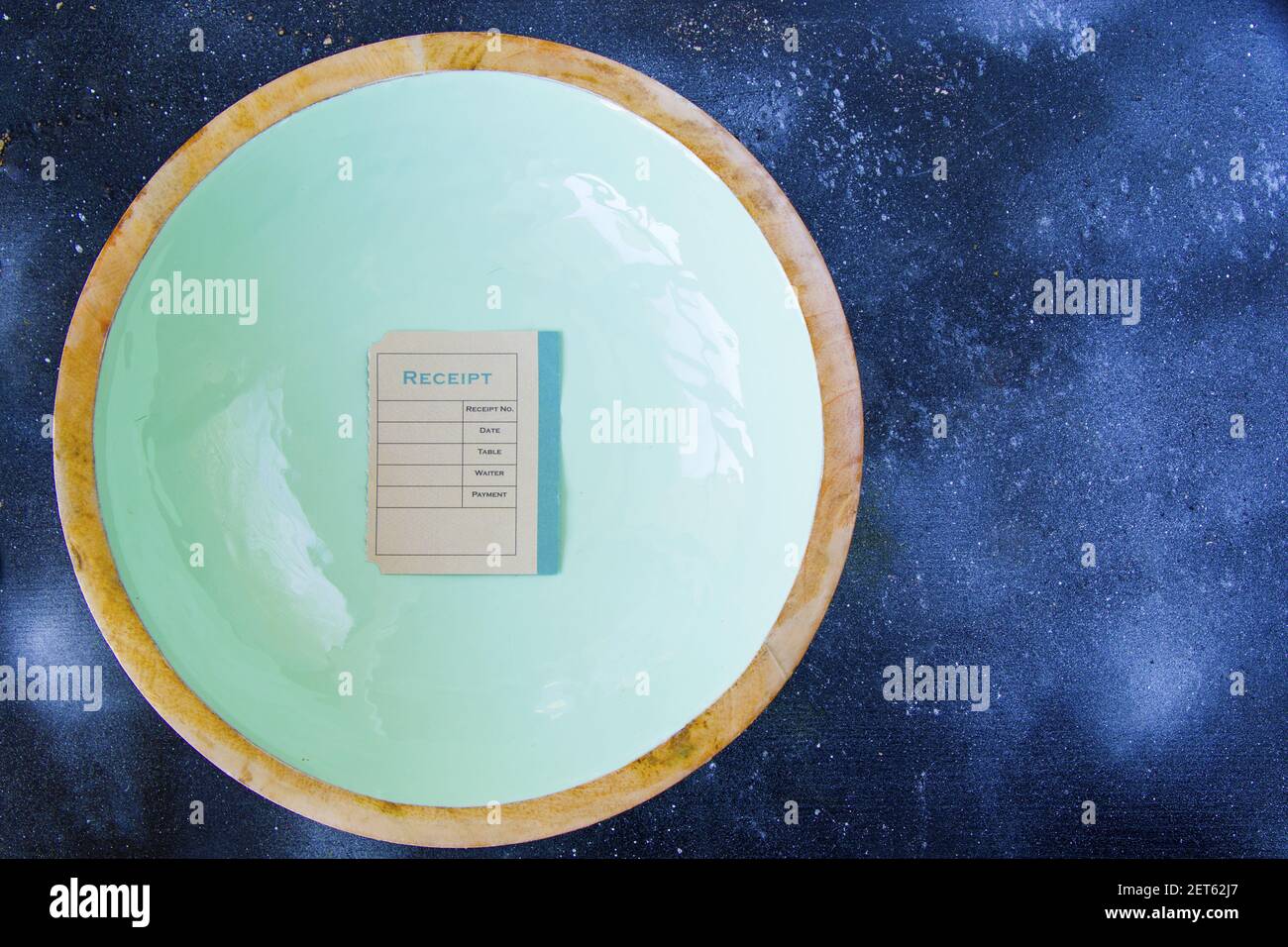 Vintage receipt hi-res stock photography and images - Alamy