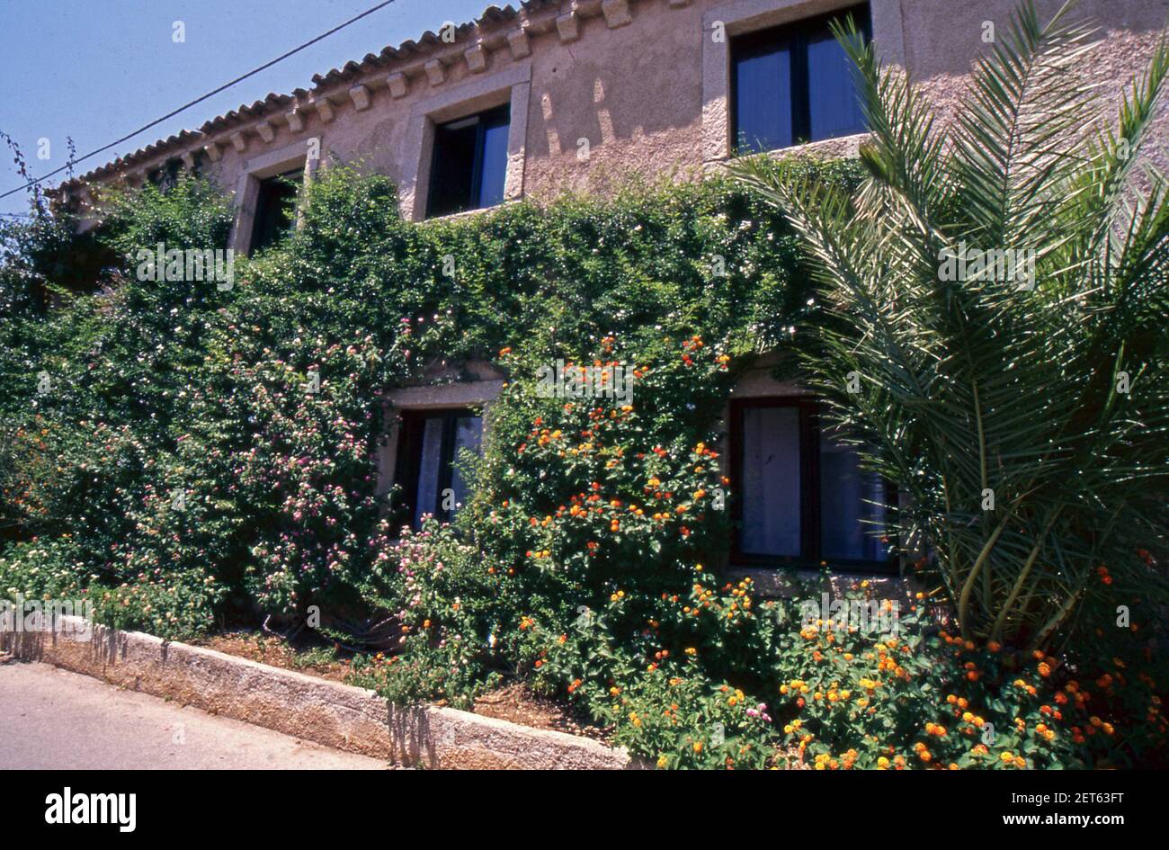 San Pantaleo, Costa Smeralda, Sardinia, Italy (scanned from colorslide ...