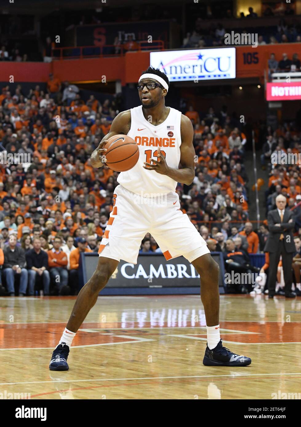 December 8, 2018: Syracuse senior center Paschal Chukwu (13) during the ...
