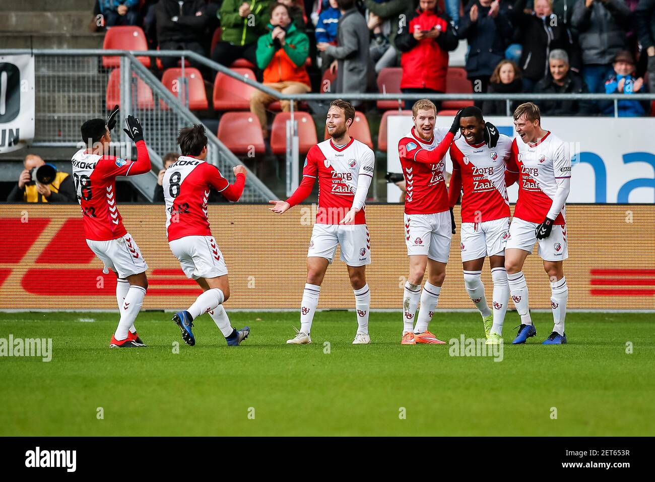 UTRECHT , Netherlands , 09-12-2018 , Stadium De Galgenwaard , Football ...