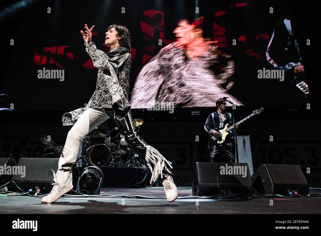 Luke Spiller and Jed Elliot of The Struts perform onstage at The SAP ...