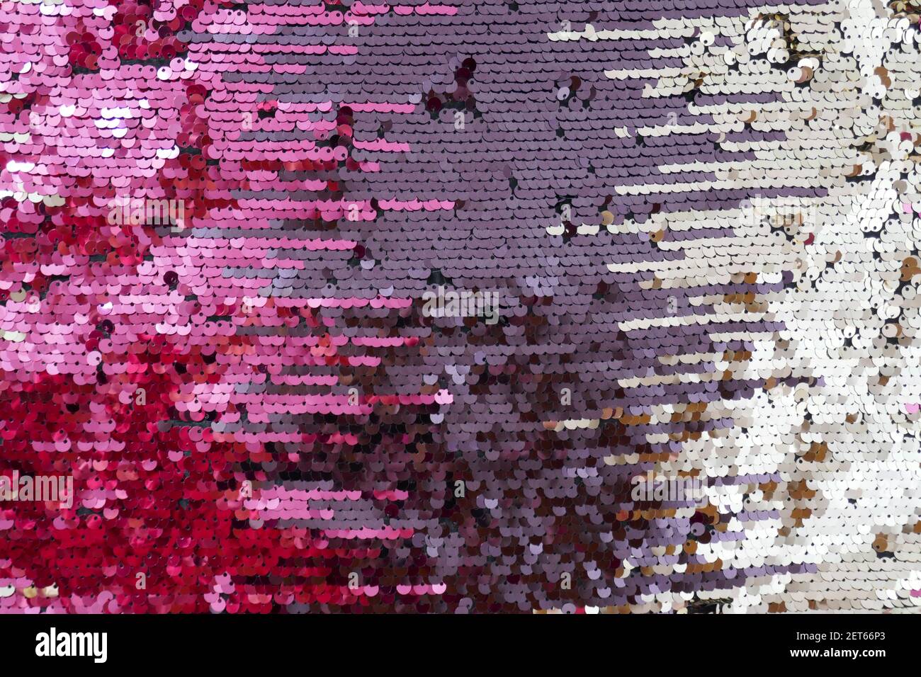 Sequins macro background.Pink, burgundy and purple sequins background ...