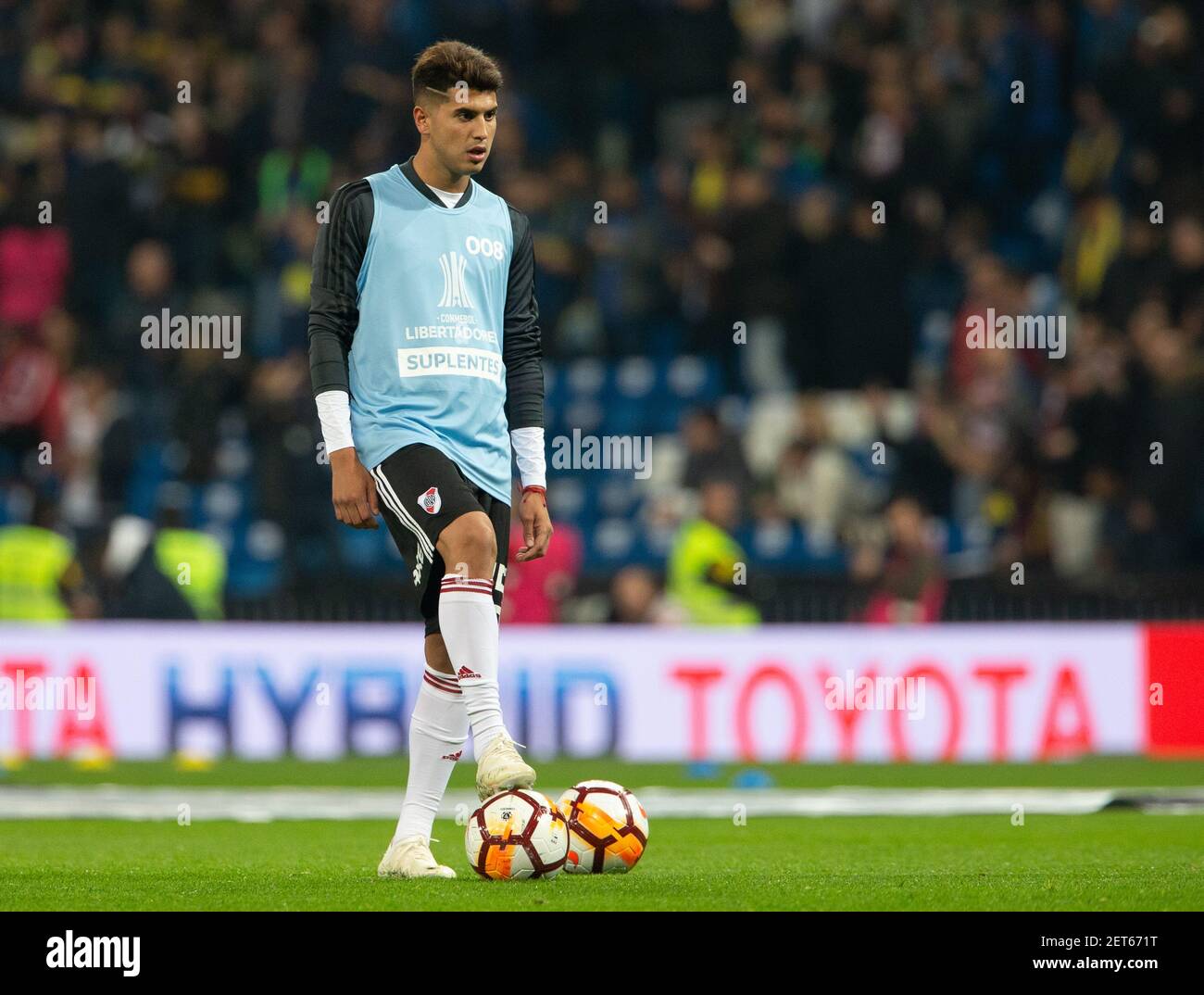 Exequiel Palacios of CA River Plate during the match between River ...