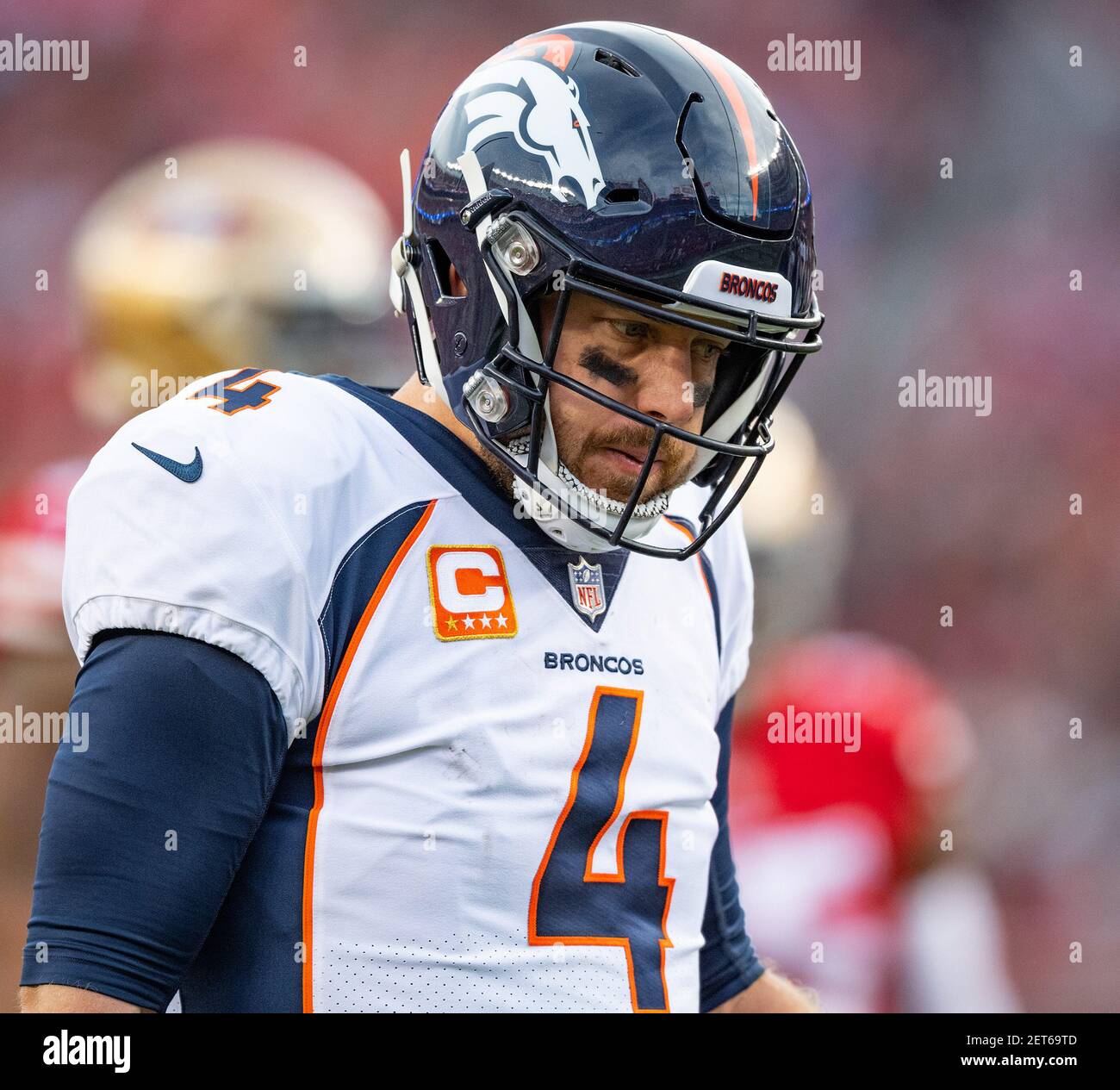 December 09, 2018: Denver Broncos quarterback Case Keenum (4) in ...