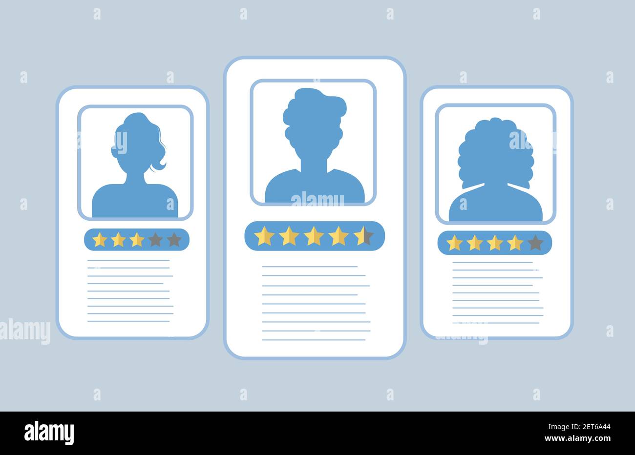 Personal info data. User or profile card details symbol, identity ...