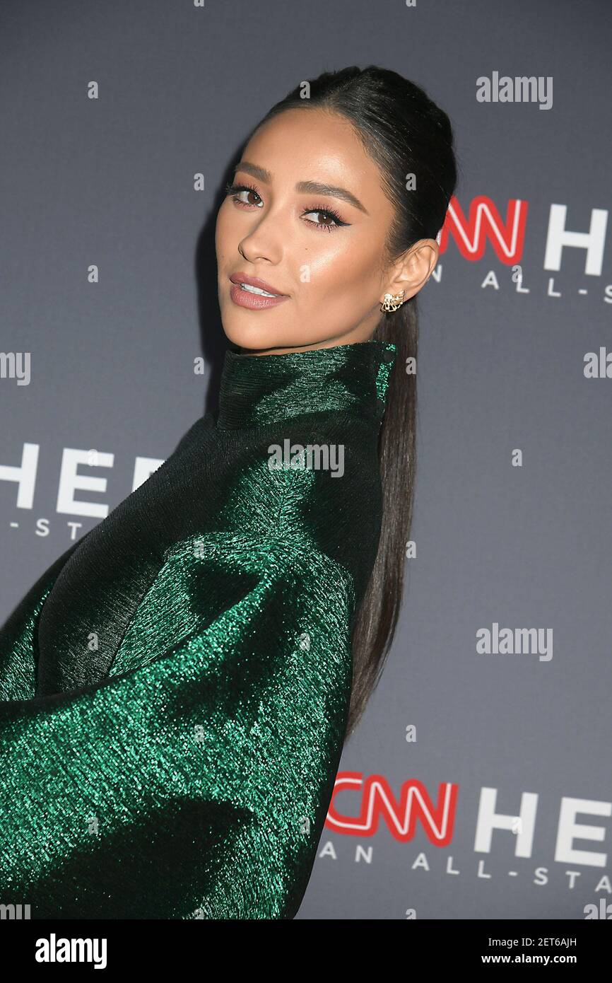 actress Shay Mitchell attends the 12th Annual CNN Heroes: An All-Star Tribute on December 9 ...