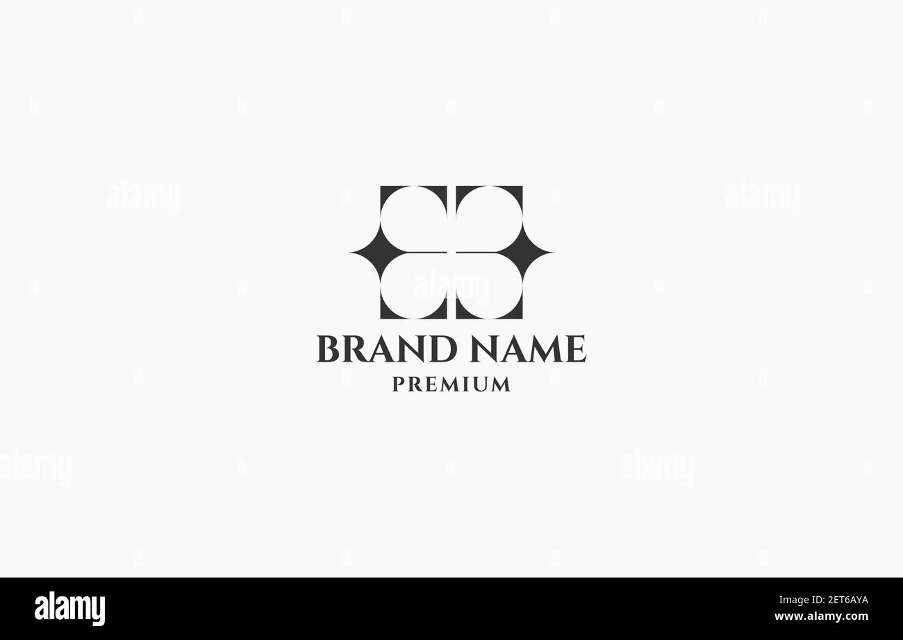 Stylish Letter E Logo Vector Design Template suitable for personal or ...