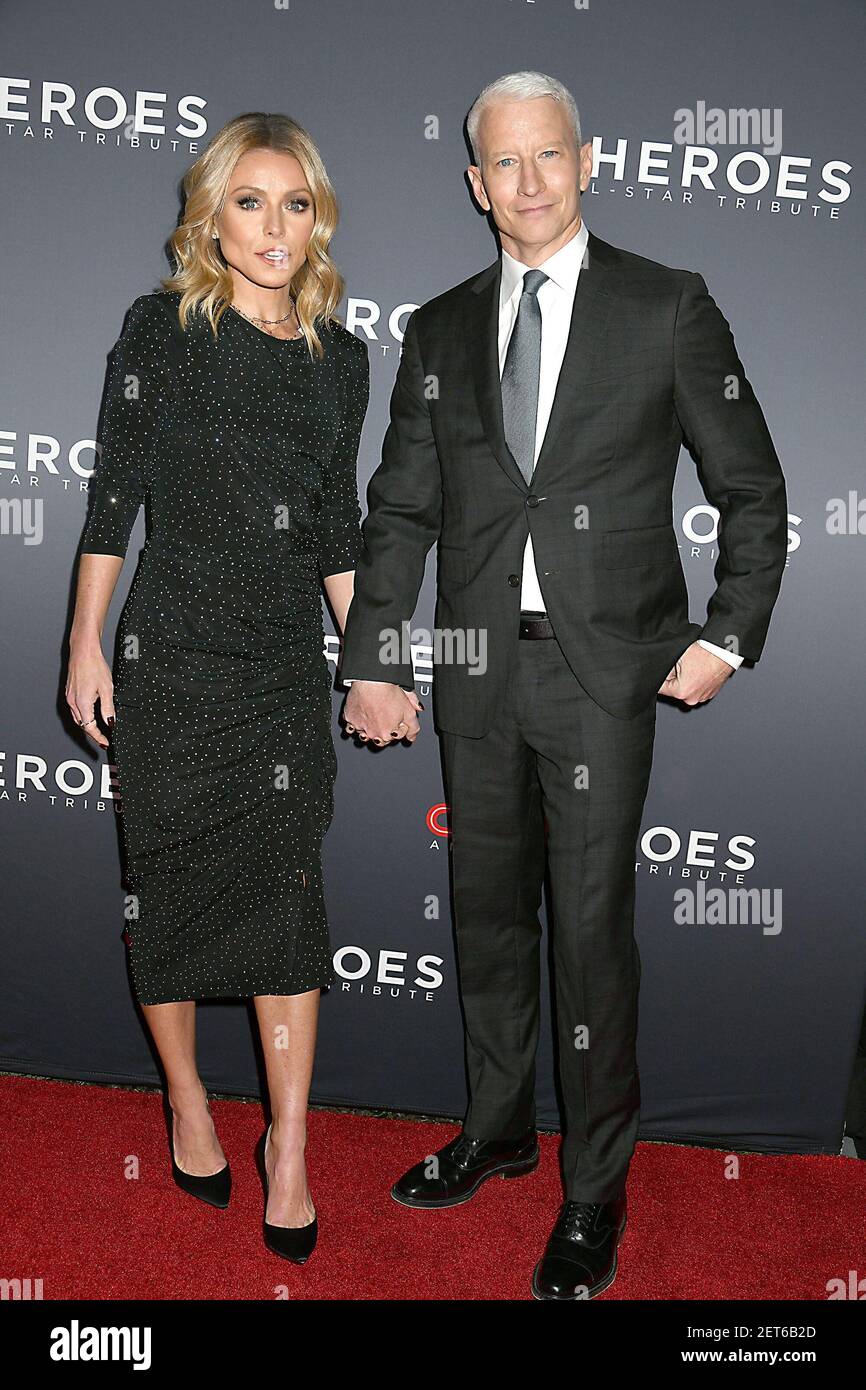 Kelly Ripa and Anderson Cooper attend the 12th Annual CNN Heroes: An ...