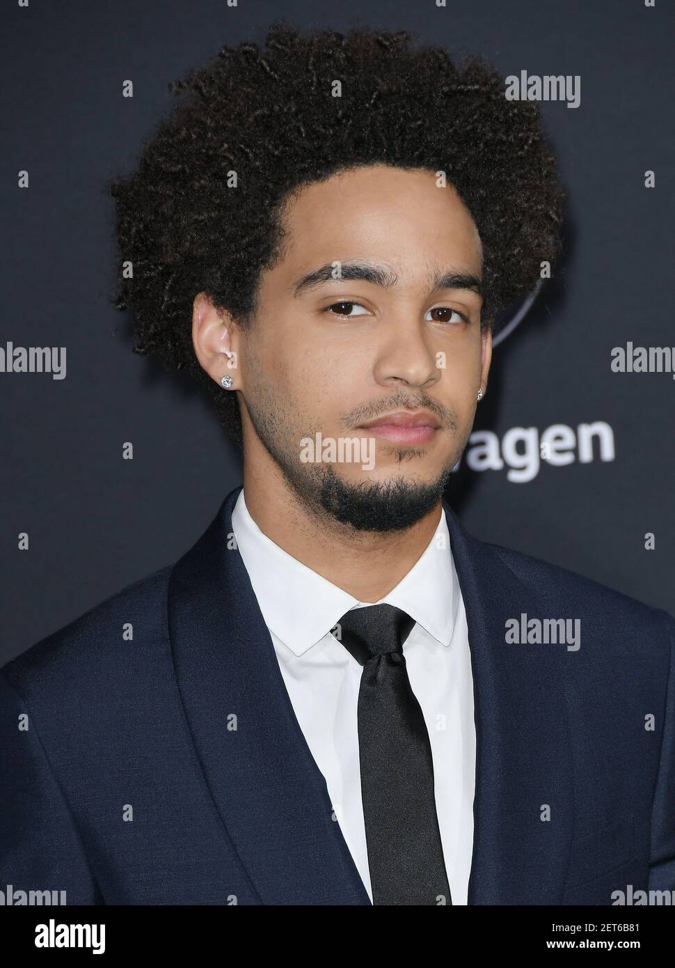 Jorge Lendeborg Jr. arrives at the "Bumblebee" Los Angeles Premiere ...