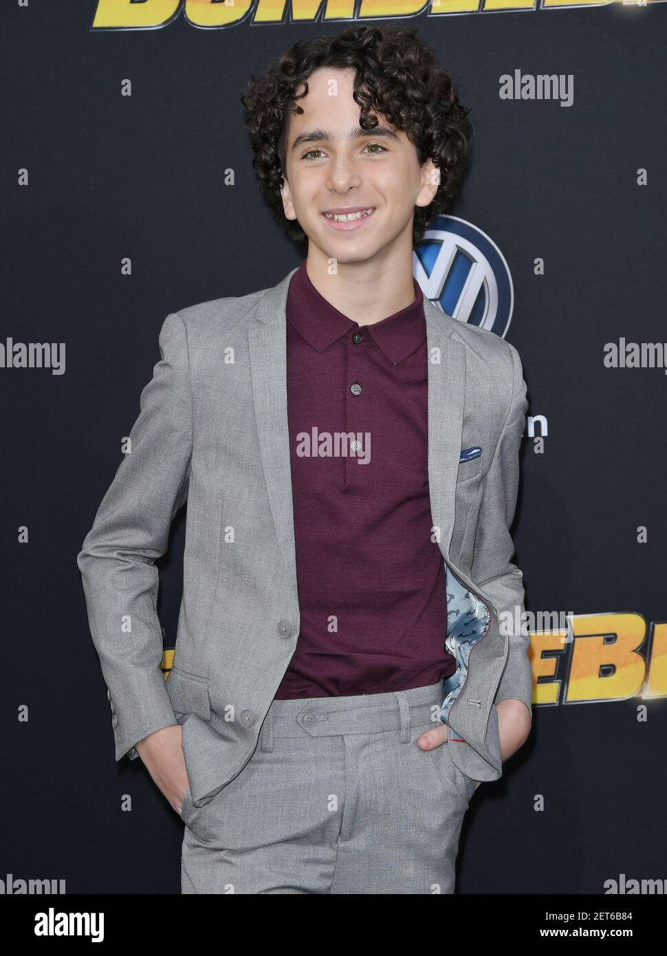 Jason Drucker arrives at the "Bumblebee" Los Angeles Premiere held at ...