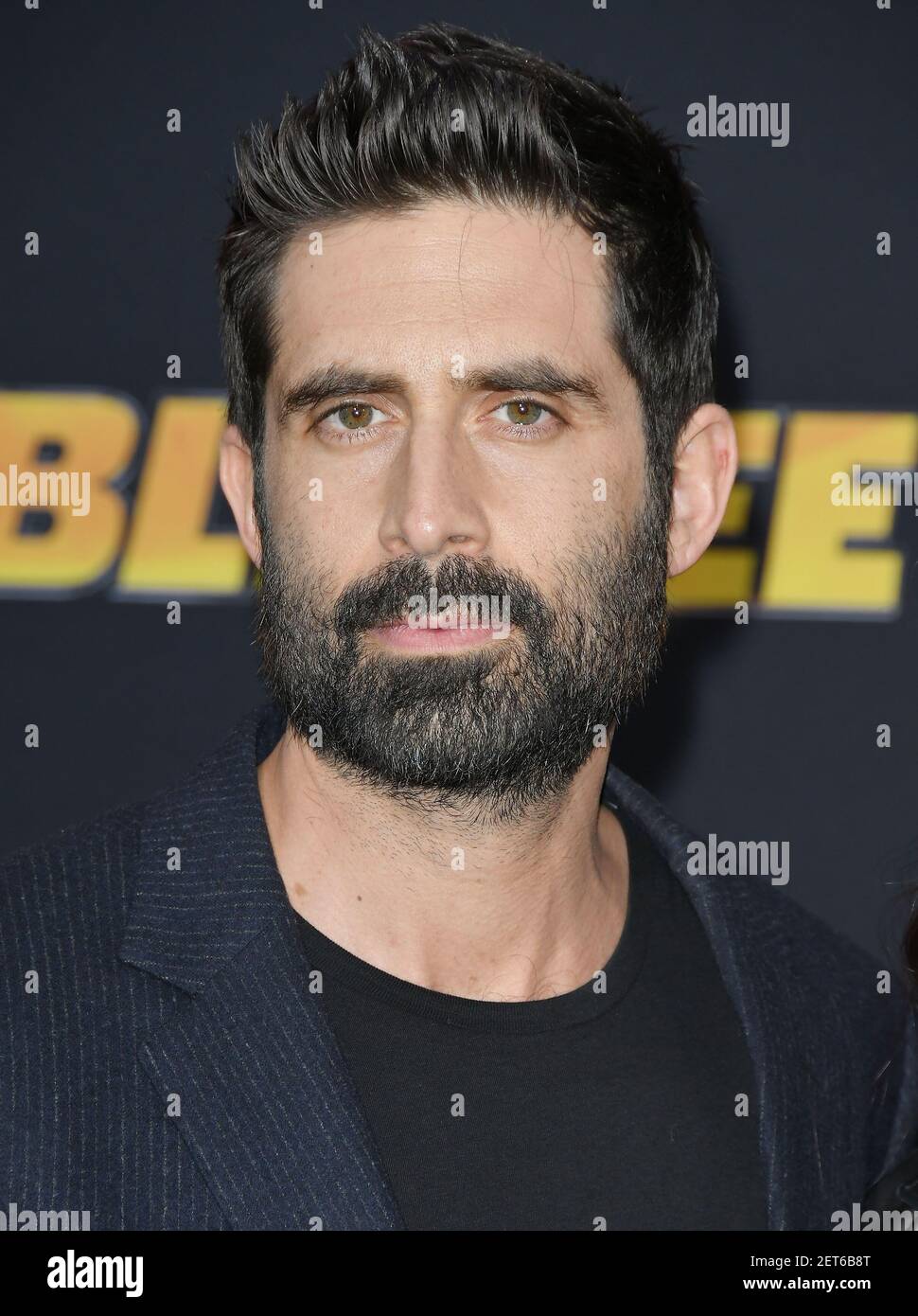 Stephen Schneider arrives at the "Bumblebee" Los Angeles Premiere held ...
