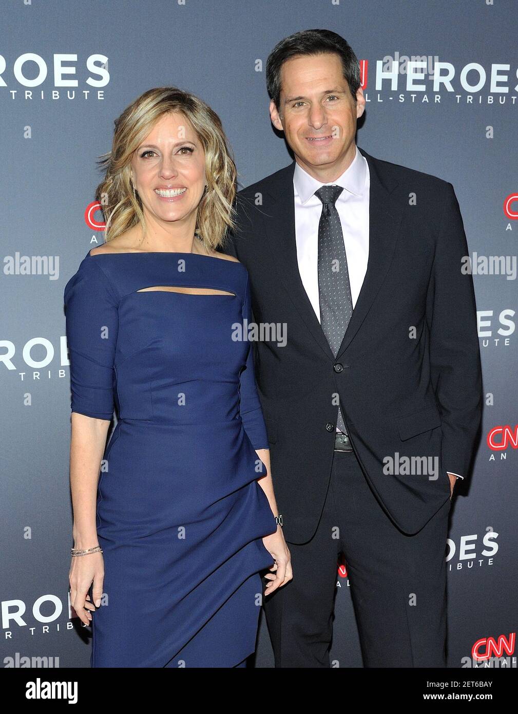 L-R: CNN journalists Alisyn Camerota and John Berman attend the 12th ...