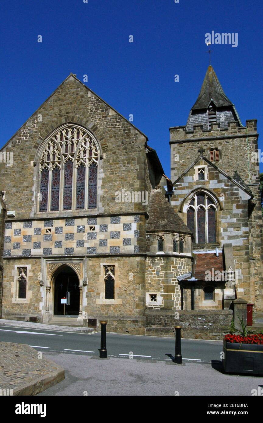 The Church of Saint Mary Magdalene and Saint Denys in Midhurst, West ...