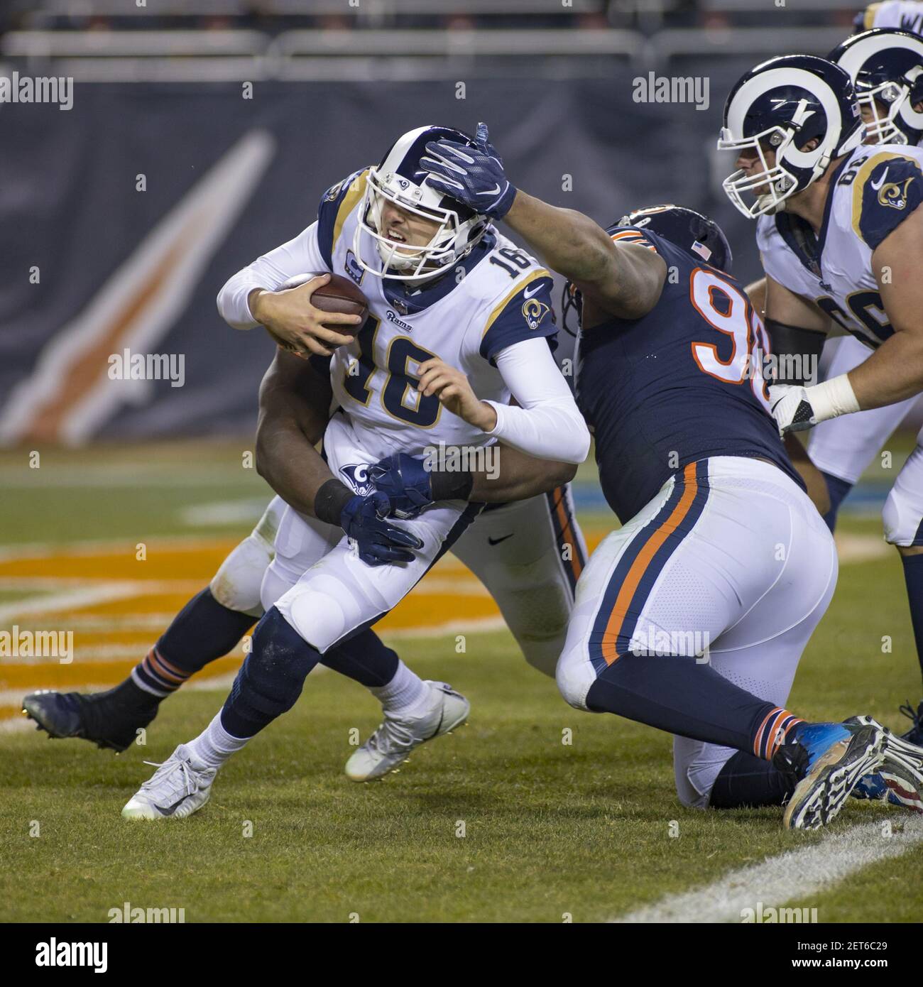December 09, 2018: Chicago, Illinois, U.S. - Bears #96 Akiem Hicks ...