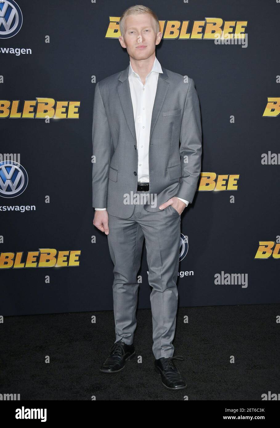 Seth Maxwell arrives at the "Bumblebee" Los Angeles Premiere held at ...