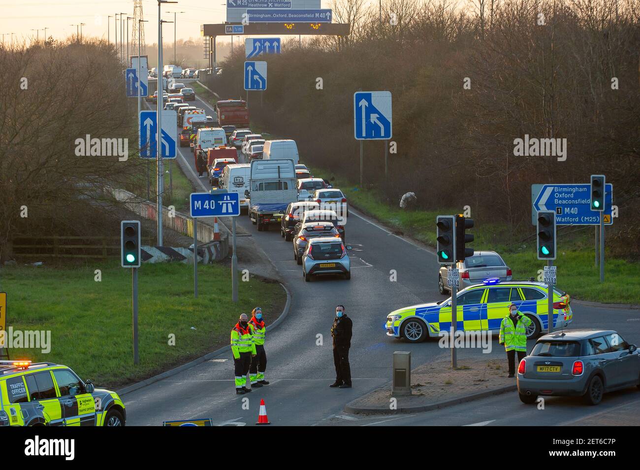 M40 Junction High Resolution Stock Photography and Images - Alamy