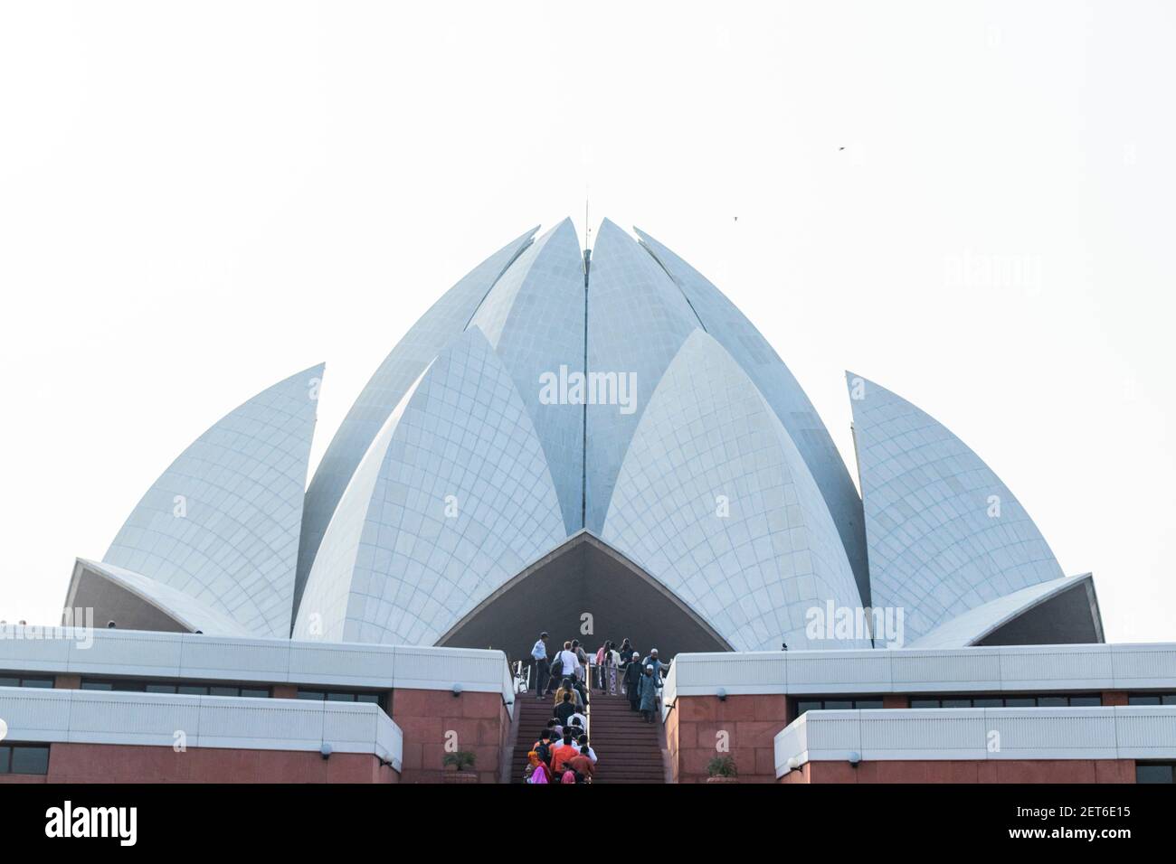 A view of the lotus temple Stock Photo - Alamy