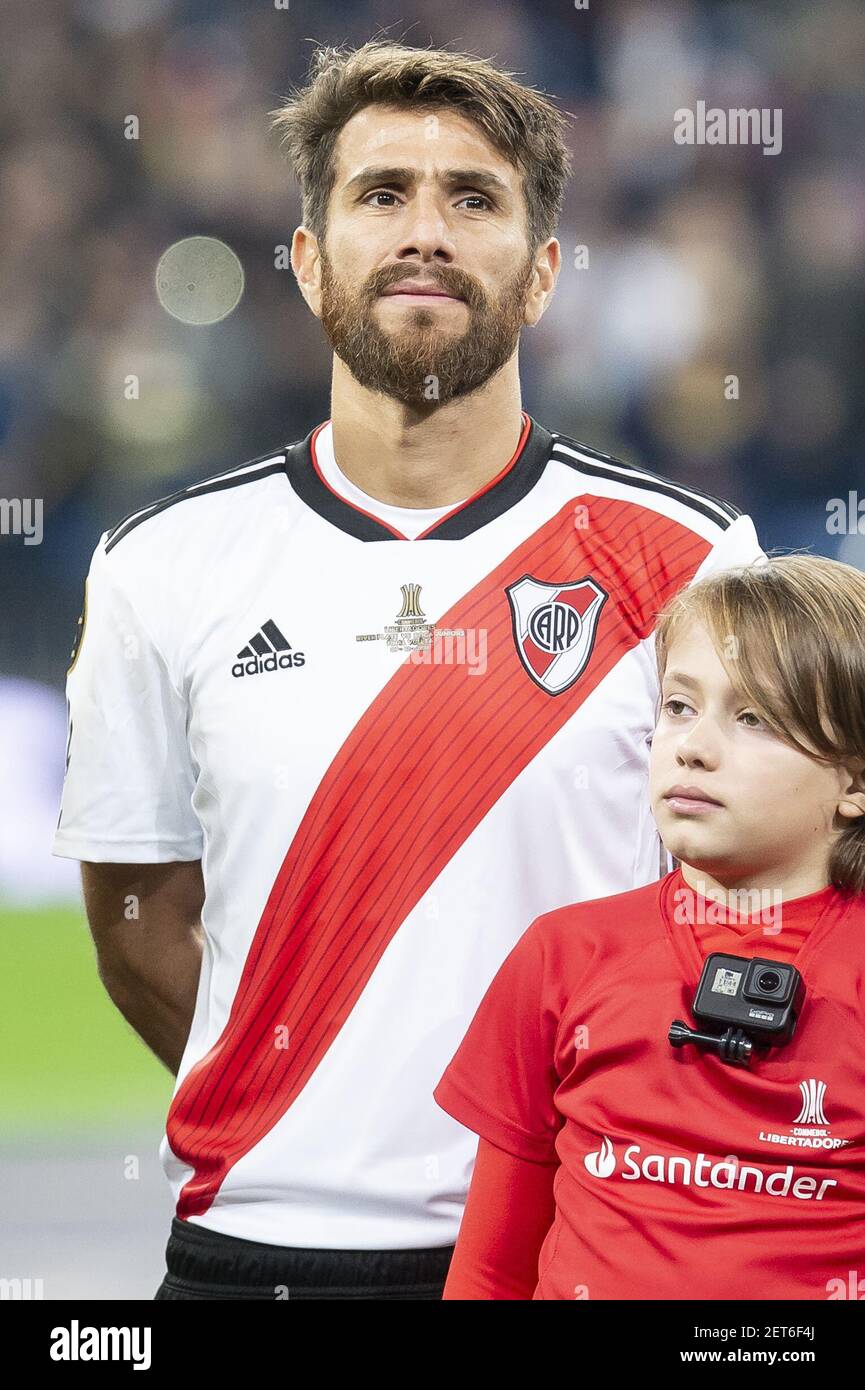 River Plate Leonardo Ponzio during Commebol Final Match between River ...
