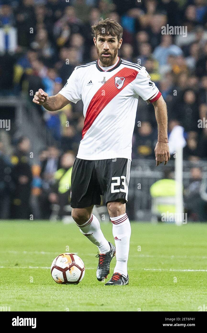 River Plate Leonardo Ponzio during Commebol Final Match between River ...
