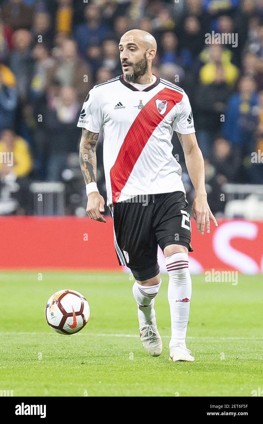 River Plate Javier Pinola during Commebol Final Match between River ...