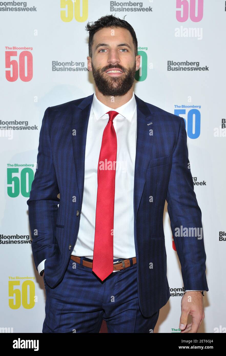 Lacrosse player Paul Rabil attends the Bloomberg Businessweek 2018 Gala ...