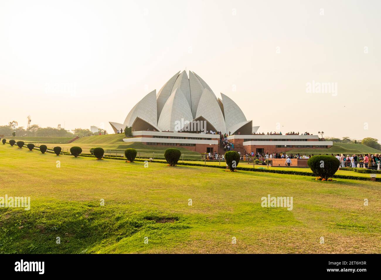 A view of the lotus temple Stock Photo - Alamy