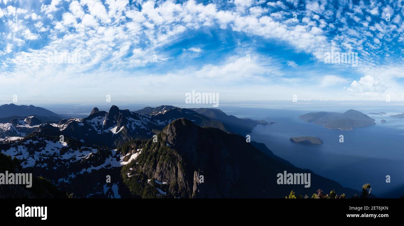 Howe sound panorama hi-res stock photography and images - Alamy